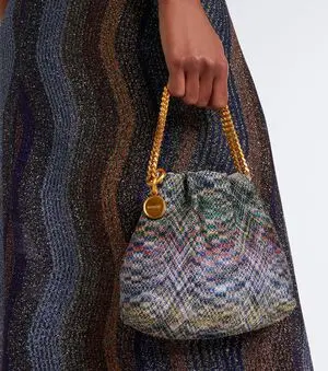 Missoni Mini Knitted Top-handle Bag