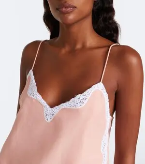 Posse Tabitha Lace-trimmed Top