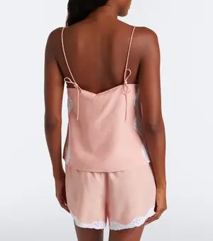 Posse Tabitha Lace-trimmed Top