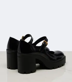 Prada Patent Leather Mary Jane Pumps
