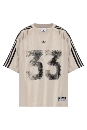 ADIDAS ORIGINALS T-shirt With Print - Beige