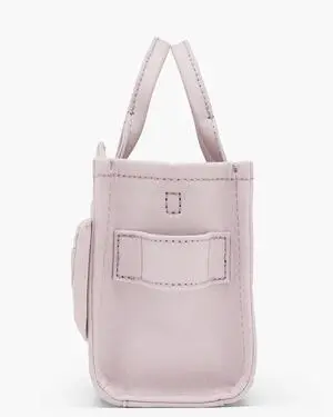 Marc Jacobs Crossbody Tote In Canvas With Oversized Bow - Light Iris