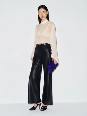 REFORMATION Velma Blouse - Ivory