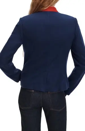 Rag & Bone Mercer Regalia Wool Blazer - Navy