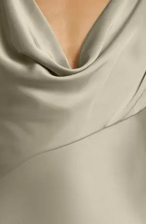 Significant Other Luka Long Sleeve Satin Gown