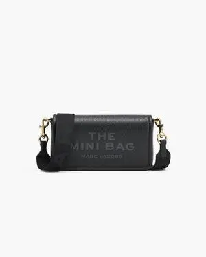 Marc Jacobs The Leather Mini Bag - Black