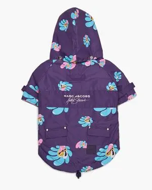 Marc Jacobs Hattie Stewart X Maxbone X Raincoat In Size - Purple Multi