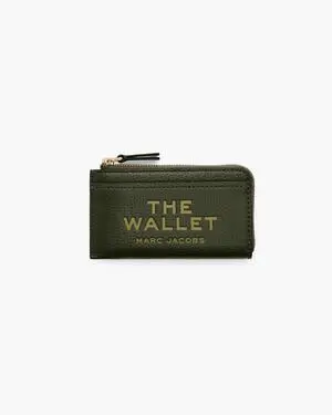 Marc Jacobs The Leather Top Zip Multi Wallet - Forest