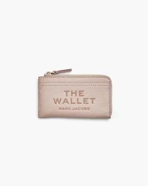 Marc Jacobs The Leather Top Zip Multi Wallet - Rose