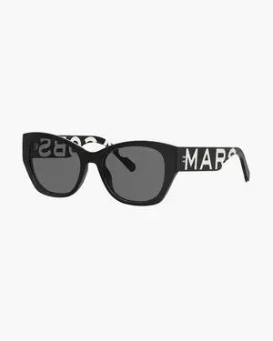 Marc Jacobs Bold Logo Square Cat Eye Sunglasses