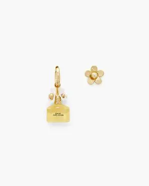Marc Jacobs Mini Icon Daisy Earrings - Gold/yellow Multi