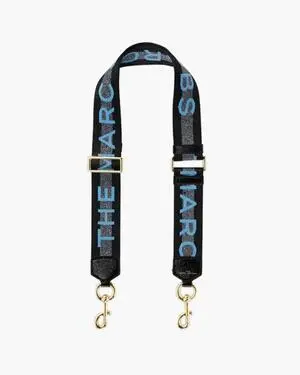 Marc Jacobs The Logo Webbing Strap - New Blue Multi