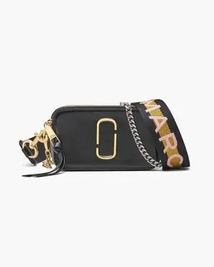 Marc Jacobs The Colorblock Chain Snapshot Bag - Black Multi