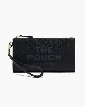 Marc Jacobs The Leather Pouch By - Black