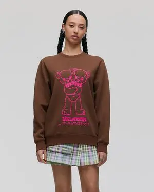 Marc Jacobs Angry Teddy Sweatshirt In Size