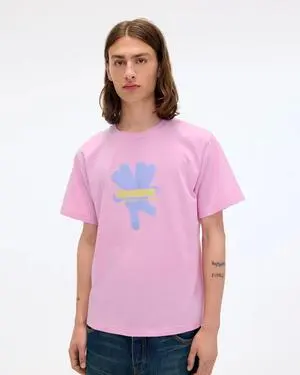 Marc Jacobs Heaven Logo T-shirt In Size - Pink
