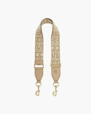 Marc Jacobs The Monogram Utility Webbing Strap - Camel