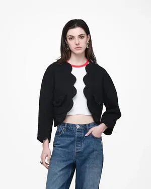 Marc Jacobs Scallop Daisy Lady Jacket