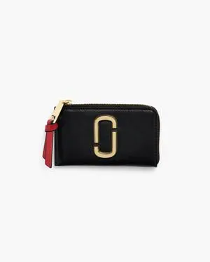 Marc Jacobs The Snapshot Top Zip Multi Wallet - Black Multi