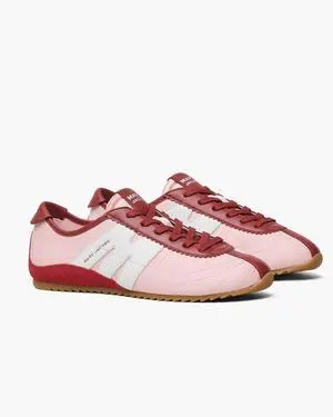 Marc Jacobs The Brushed Satin 400 Bleecker Runner In Size - Strawberry Multi