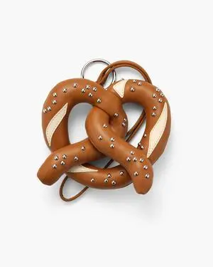 Marc Jacobs Soft Pretzel Bag Charm - Brown