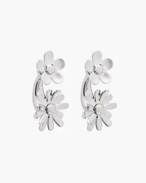Marc Jacobs The Daisy Wild Statement Earring Earrings - Silver