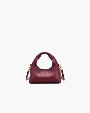 Marc Jacobs The Micro Crossbody Sack Bag - Cherry