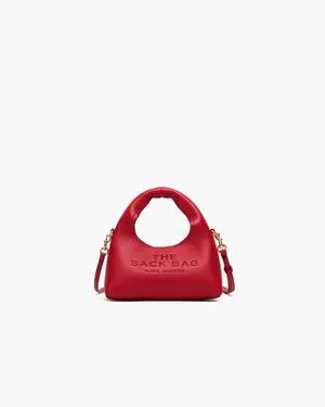 Marc Jacobs The Micro Crossbody Sack Bag - True Red