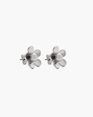 Marc Jacobs The Daisy Stud Earrings - Silver
