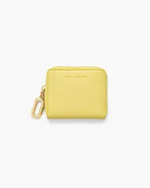 Marc Jacobs Scene Slim Compact Wallet - Citron Yellow