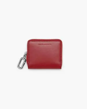 Marc Jacobs Scene Slim Compact Wallet - Crimson