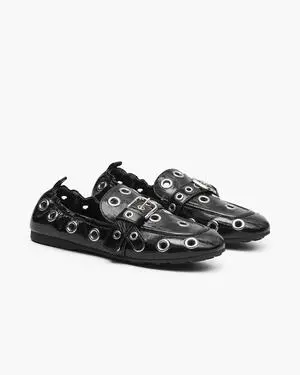 Marc Jacobs The Grommet Jude Loafer In Size - Black