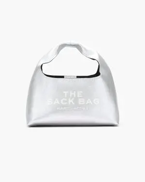 Marc Jacobs The Metallic Leather Mini Sack Bag