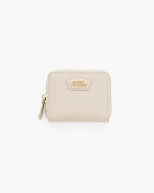 Marc Jacobs The Everyday Slim Compact Wallet In Cloud White