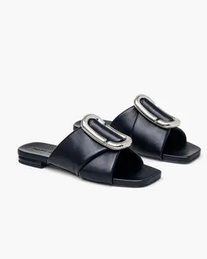 Marc Jacobs The Pop J Marc Sandal - Black