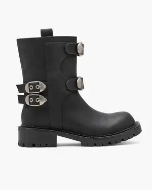 Marc Jacobs The Kiki Moto Boots In Size - Black