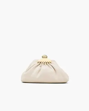 Marc Jacobs The Glam Small Clutch Bag - Ivory