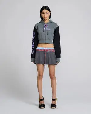Marc Jacobs Take My Heart Zip-up Hoodie In Size