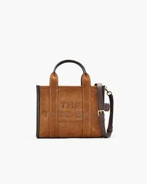 Marc Jacobs The Suede Small Tote Bag - Copper