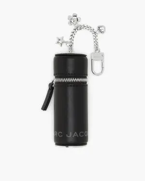 Marc Jacobs Lipstick Case Bag Charm In Black