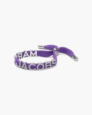 Marc Jacobs Logo Slider Bracelet - Silver/light Iris