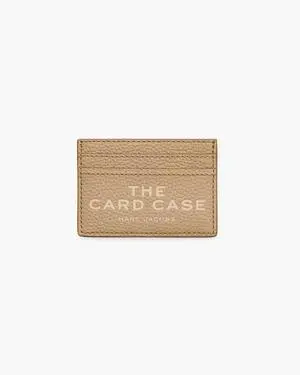 Marc Jacobs The Leather Card Case In Camel