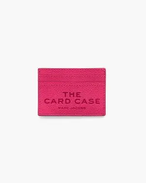 Marc Jacobs The Leather Card Case - Raspberry Pink