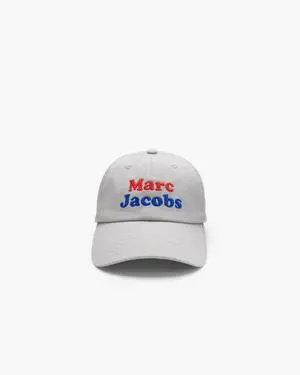 Marc Jacobs Canal St Logo Cap - Grey