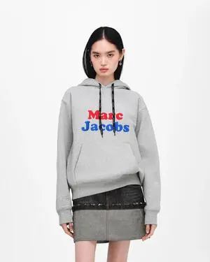 Marc Jacobs Canal St Logo Oversized Hoodie In Size