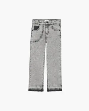 Marc Jacobs The Trompe L'oeil Chain Jeans