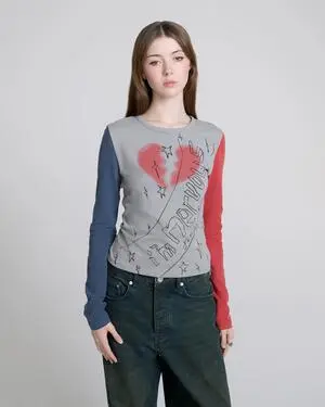 Marc Jacobs I'm Nervous Longsleeve - Multi