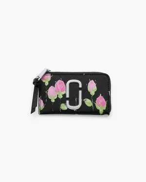 Marc Jacobs Snapshot Top Zip Multi Wallet In Vintage Floral