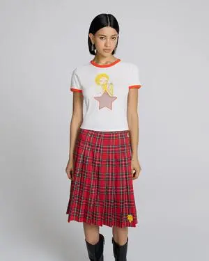 Marc Jacobs Star Mesh Baby Tee