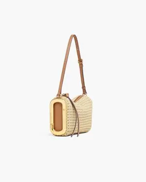 Marc Jacobs Scene Small Shoulder Bag In Crochet - Champagne